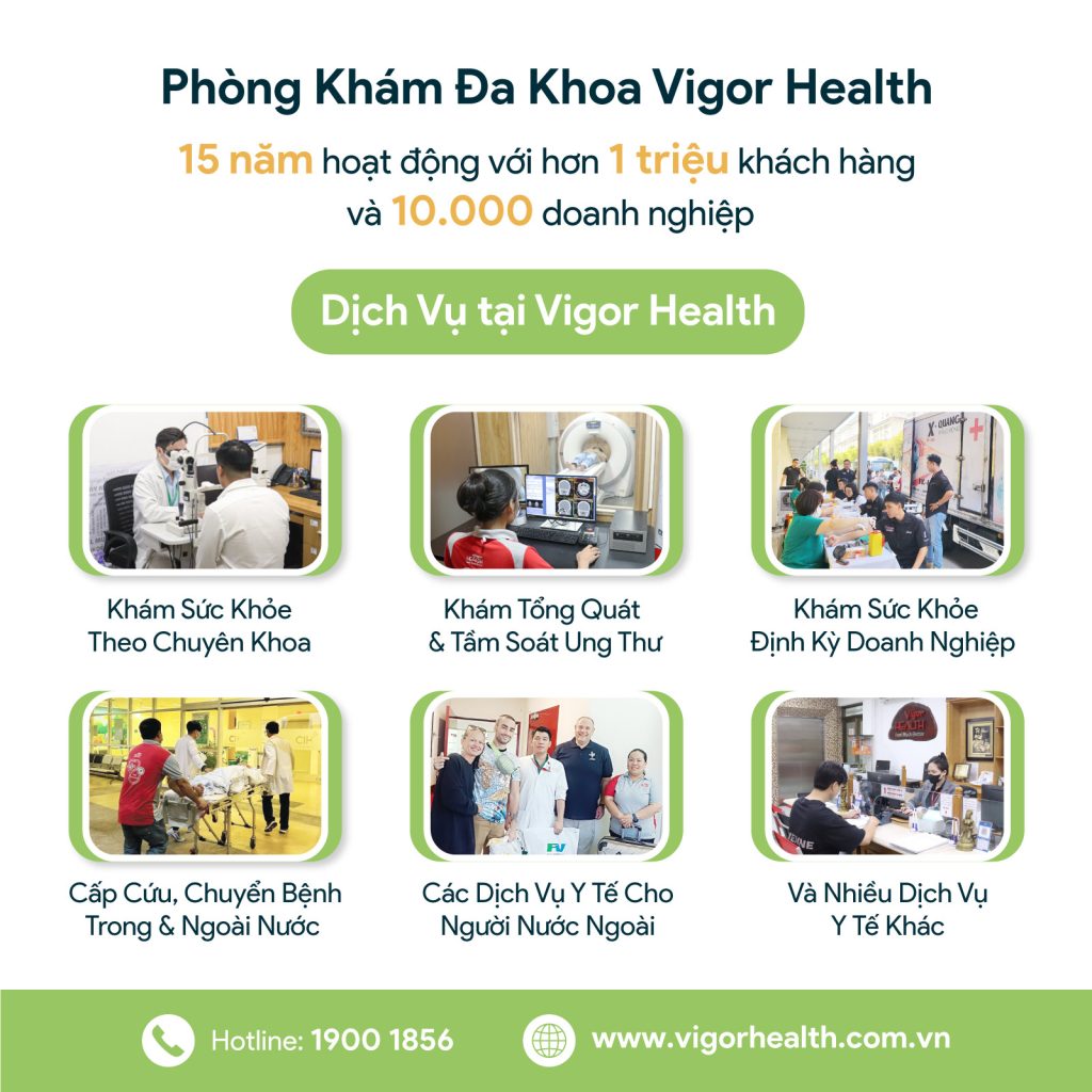 CHĂM SÓC SỨC KHỎE TOÀN DIỆN CÙNG VIGOR HEALTH - Phòng Khám Đa Khoa ...